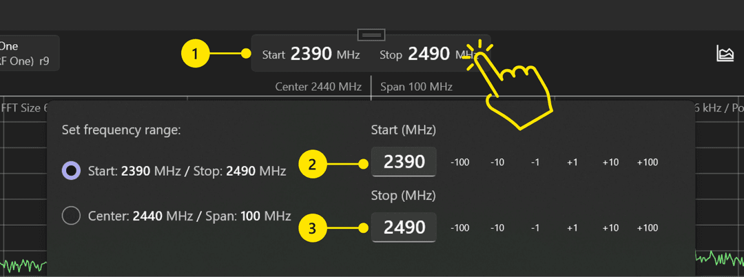 Spectrozir - простий аналізатор радіочастотного спектра